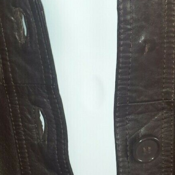 Split End Ltd. | Jackets & Coats | Split End Full Length Leather Trench ...